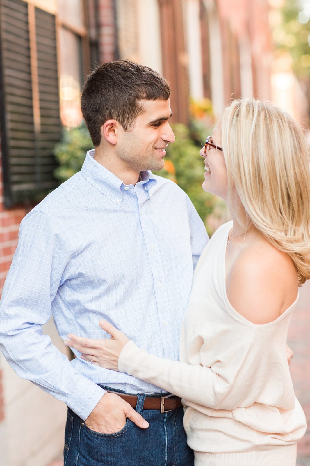 Kat, Tom, + Inka's Beacon Hill Engagement Session | Boston Engagement ...